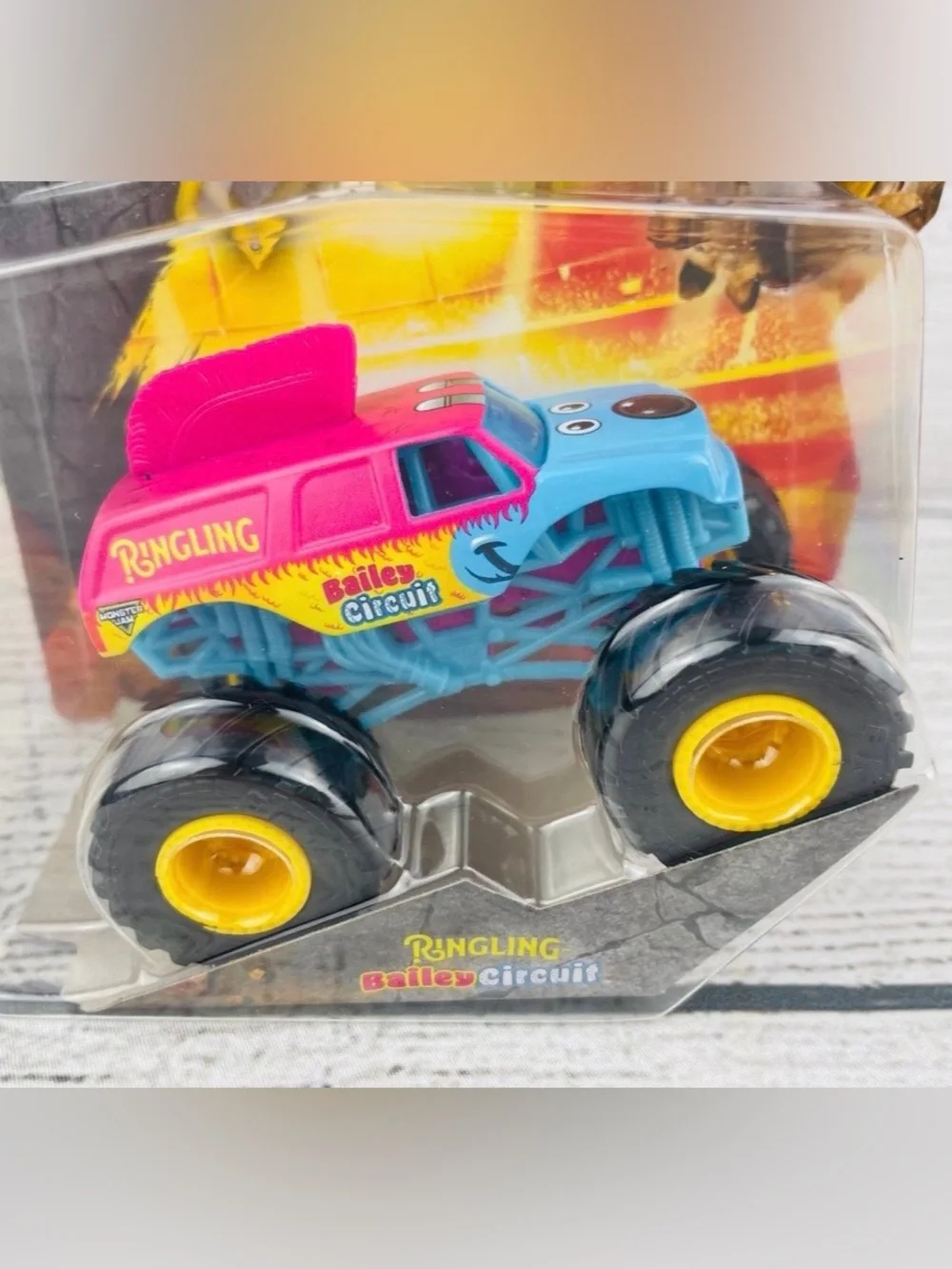 Monster Jam | Toys | Monster Jam Ringling Bailey Circuit 64 Scale ...